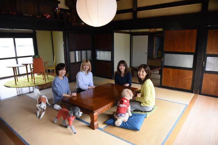 わんこと自由に過ごせる古民家宿　ドックラン付　
室内ノーリードOk！一棟貸切　完全プライベート空間 - 會津若松市
