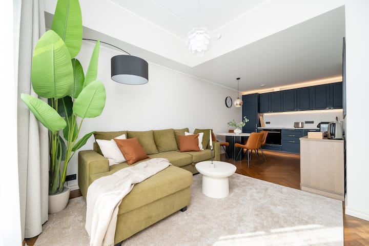 Top-floor 1br / Parking Garage / Breakfast Station - Tallinn