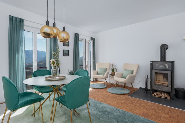 Luxury 3br With Lake View – 15min Lugano |Parking - Lugano