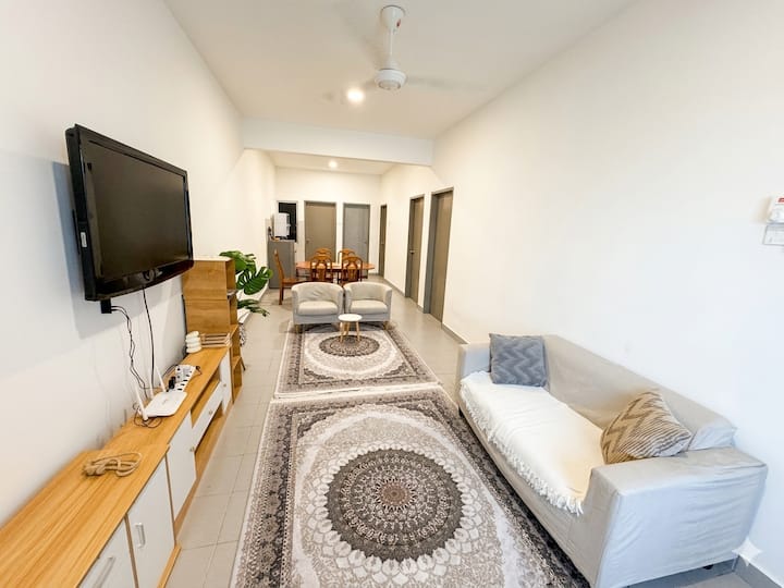 Cozy Homestay Kuala Selangor | 3 Queen Beds | - Kuala Selangor