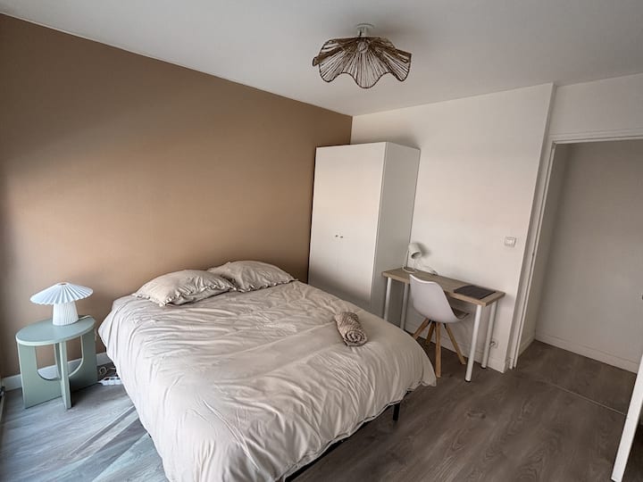 “L'escapade” à Reims - Séjour Confort 3 Chambres - Zig Zag Parc