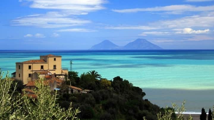 Aeolian View Total Comfort 6 Places +Parking Privé - Capo d'Orlando