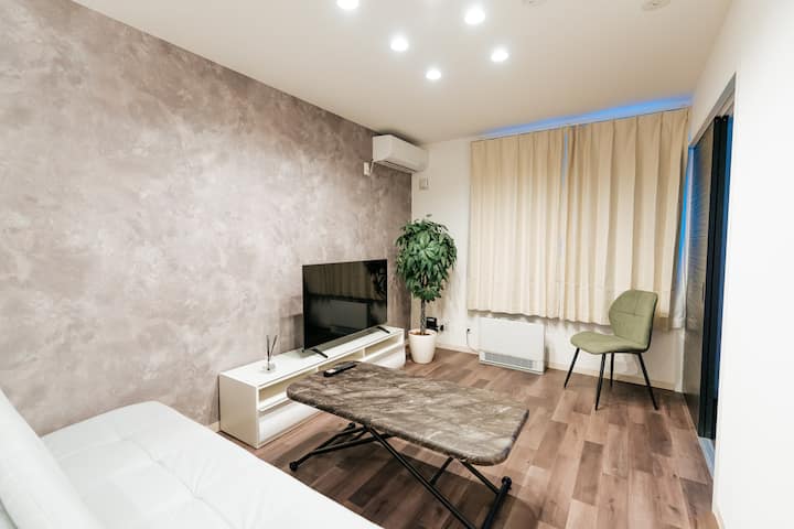 T-square旭大前i【202】旭山動物園15分｜最大4名｜無料p｜暖房完備｜ - Asahikawa