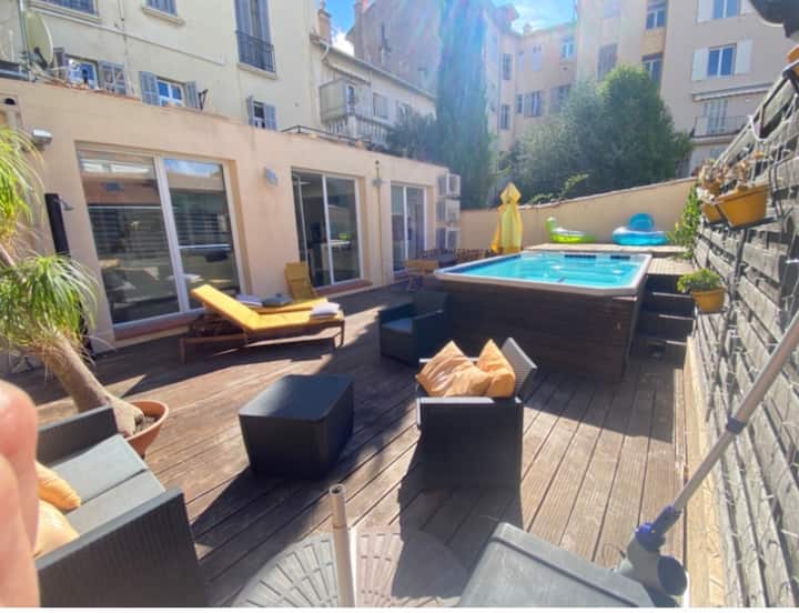 Appartement 4 Chambres Avec Terrasse Et Piscine - Cannes