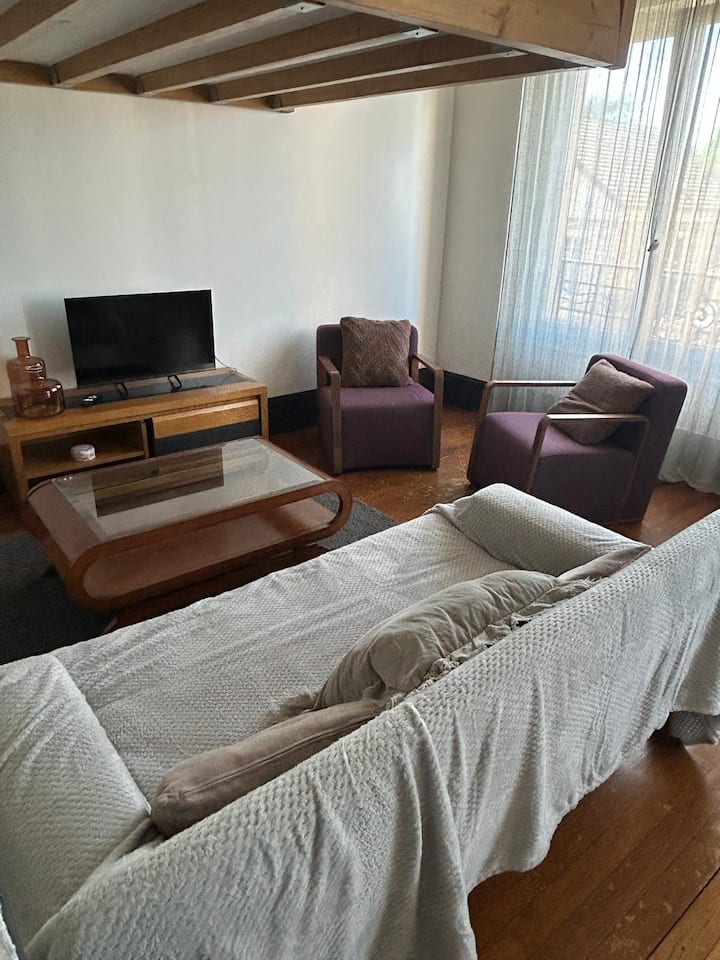 Duplex Intimiste, Centre Village Proche Gare Forêt - Fontainebleau