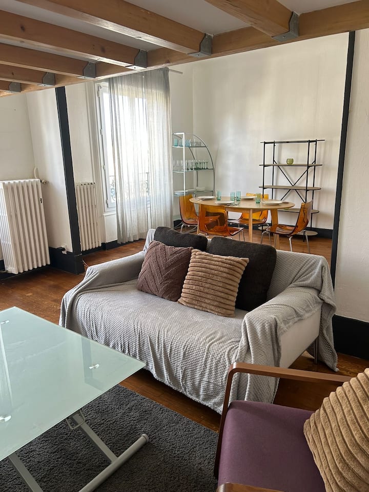 Duplex Intimiste, Centre Village Proche Gare Forêt - Bois-le-Roi