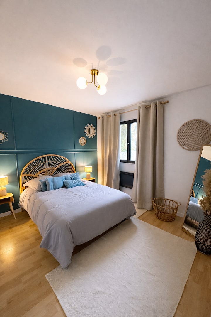 La Parenthèse Verte, Cozy House W Garden, 6pers. - Les Andelys