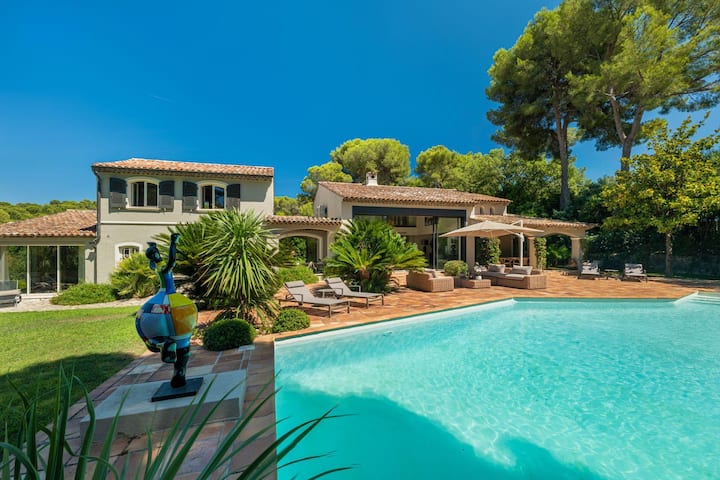Villa Provençale De Luxe Avec Une Vue Panoramique - Mandelieu-la-Napoule