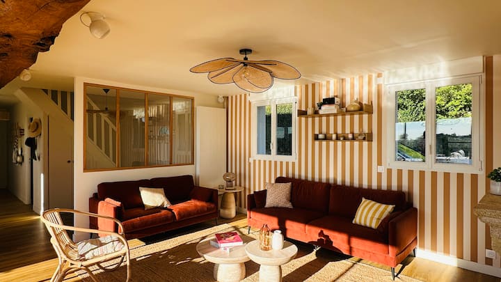 L’heure Dorée - Maison Familiale - Proche Cabourg - Houlgate