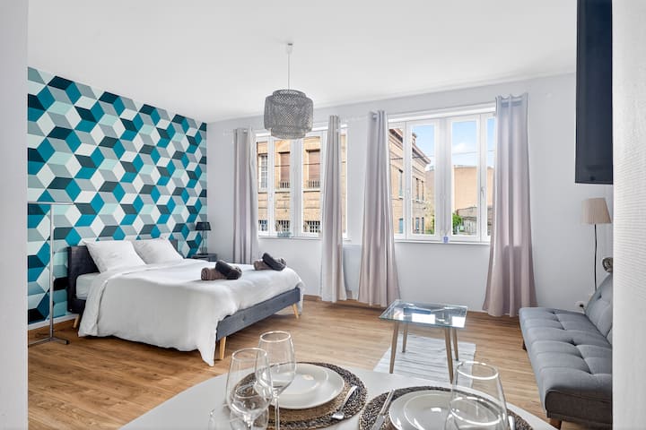 Magnifique Studio à 1 Min à Pied De La Gare - ibis Styles Lens Centre Gare