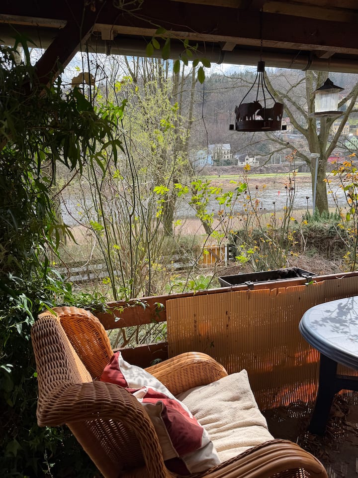 Süße Kleine Campingunterkunft Mit Elbblick - Bad Schandau