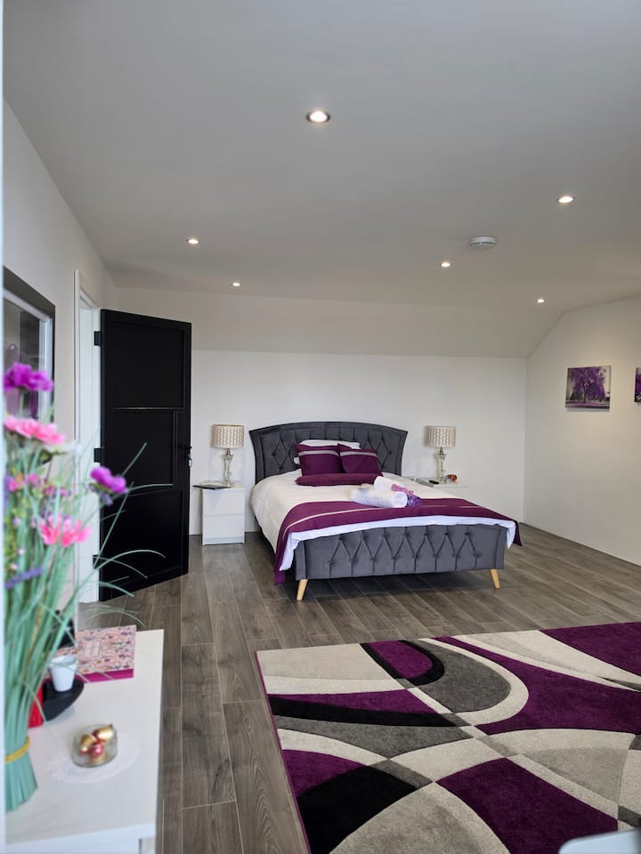 Modern Suite, Room Only, Walk In Wardrobe Ensuite. - Athlone