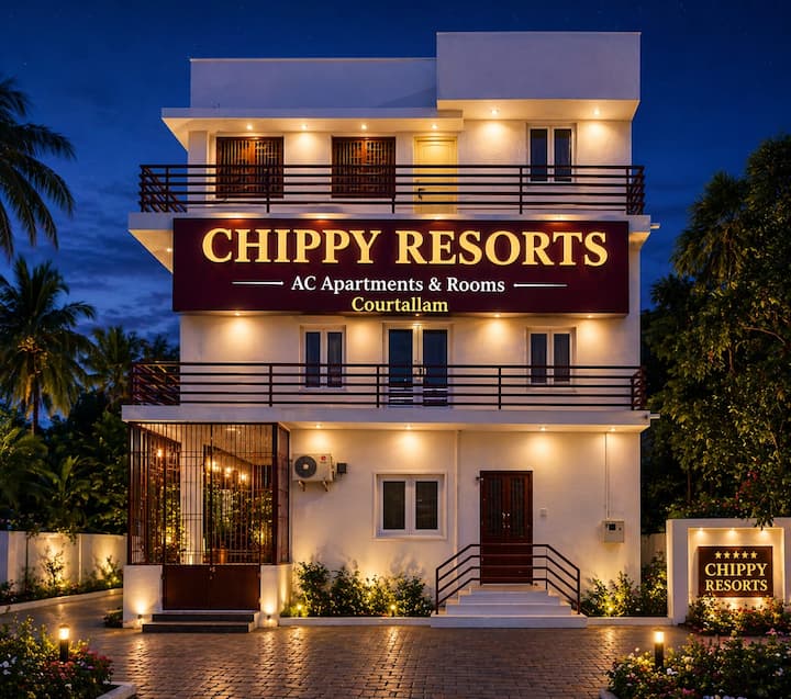 Chippy Resorts @Courtallam 3bhk - Courtallam
