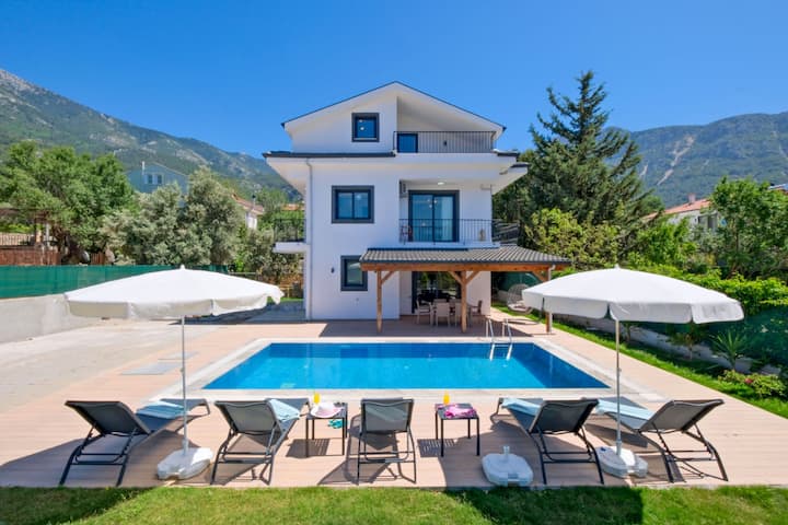 Ovacık 'Ta 3 Yatak Odalı Jakuzili Villa(aydn) - Ovacık