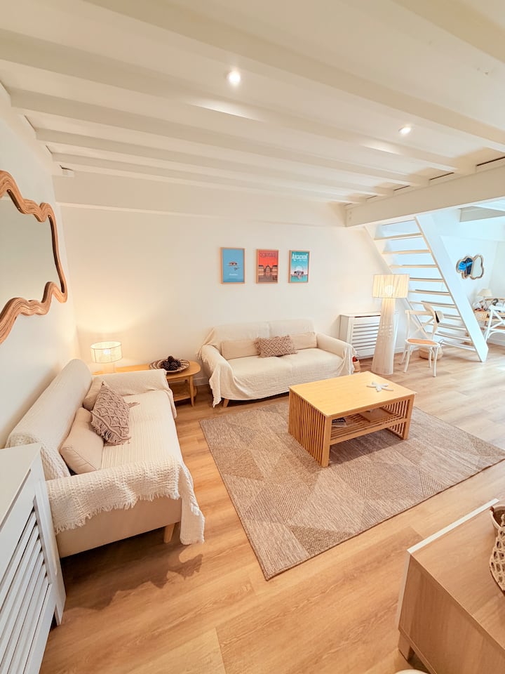 Le Moulleau Arcachon Beau T4 Pieds Dans L'eau. - Cap Ferret