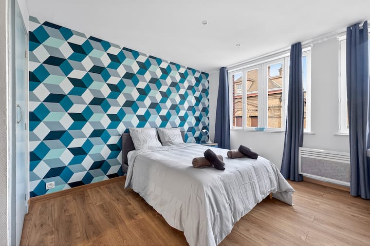 Superbe T1 Lumineux à 1 Min à Pied De La Gare - Lens