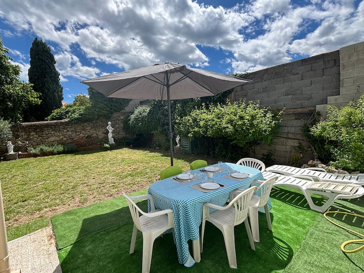 Studio Coeur De Mèze, Jardin, Climatisation - Mèze