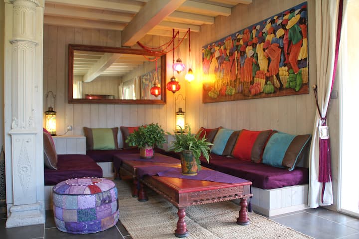 Couleurs D'ailleurs - Loft Avec Piscine Privée - Barjac