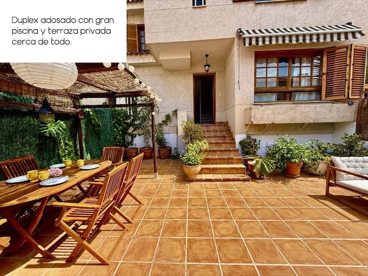 Terraced Duplex With Pool Close To Everything - Alicante