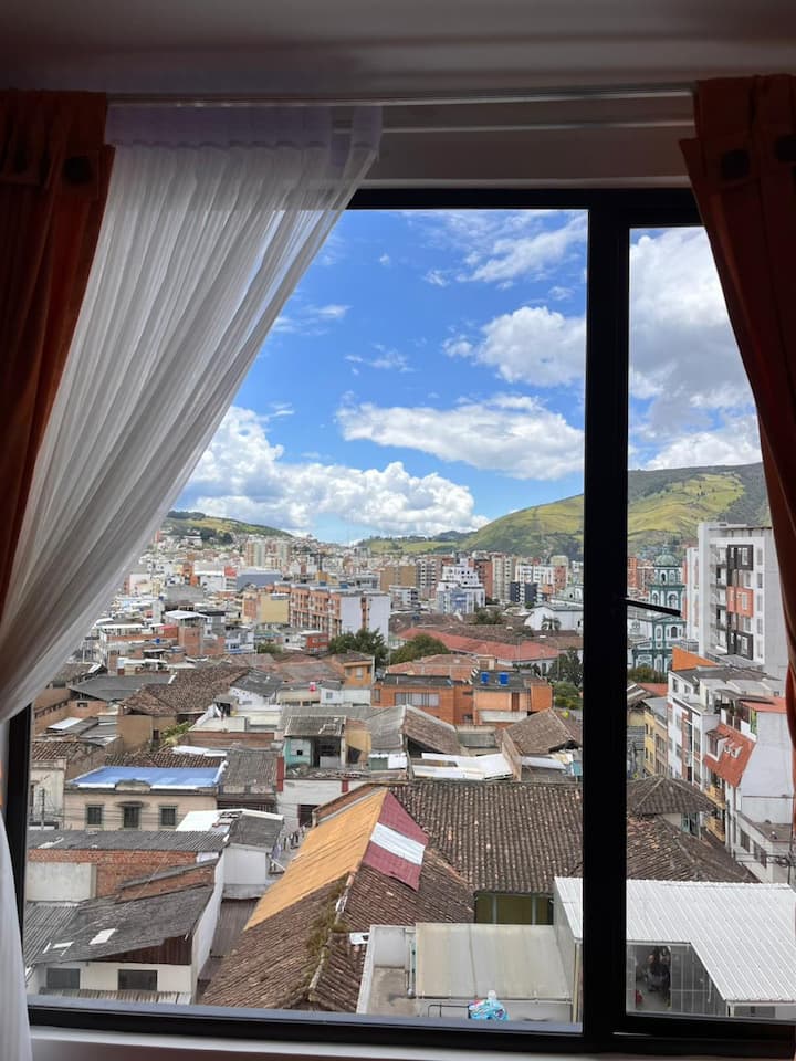 Apto Con Vista Al Volcán-senda. Moderno Y Central. - Pasto