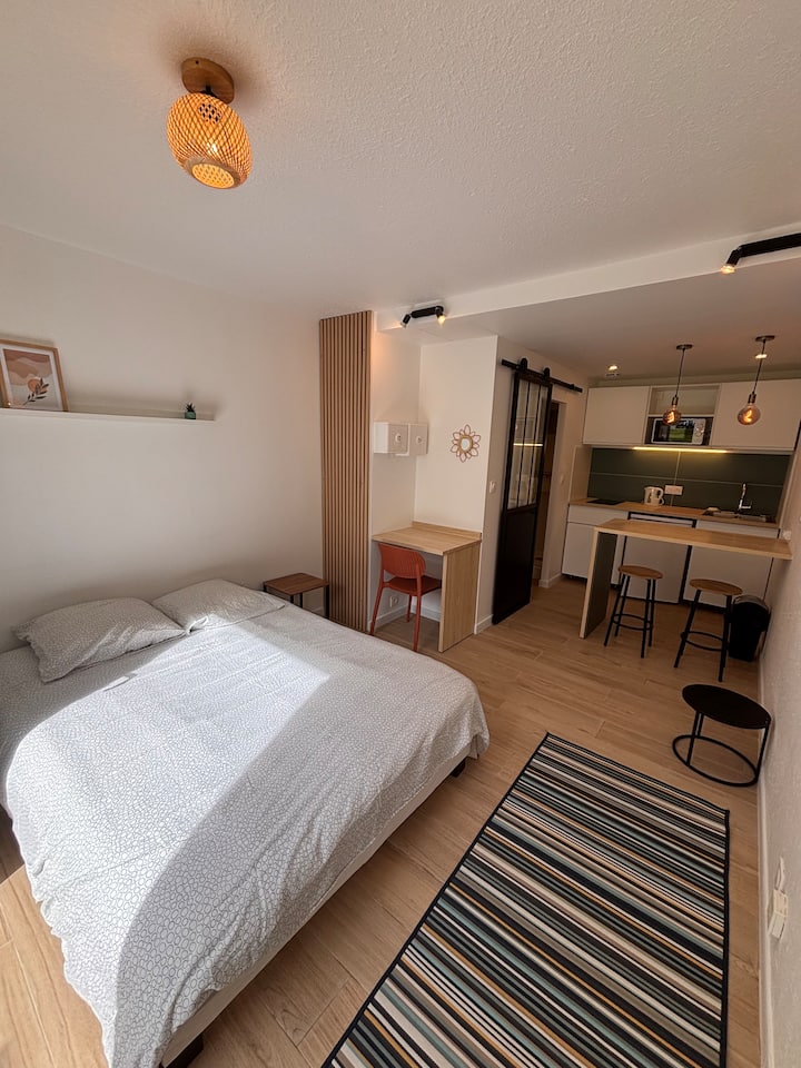 Brabois Studio Cosy - Entièrement Rénové Chu, Fac - Vandœuvre-lès-Nancy