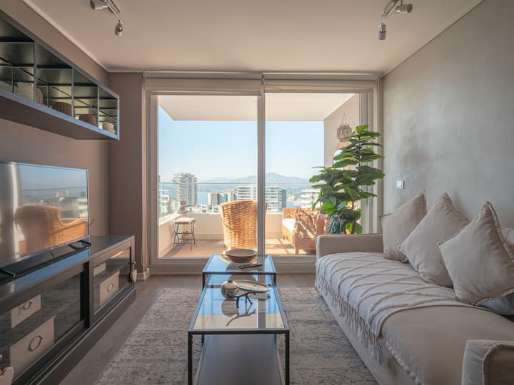 Costa Home - Vistas Al Mar & Familiar - 4 Pax - Concón