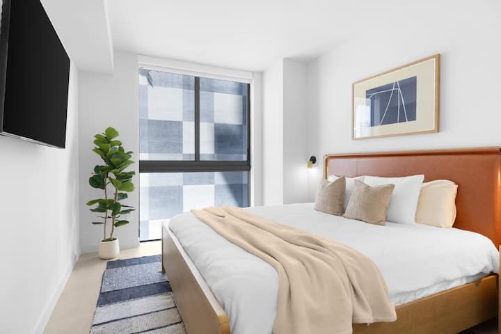 Beautiful 1br At The Crosby | Free Beach Club - Miami