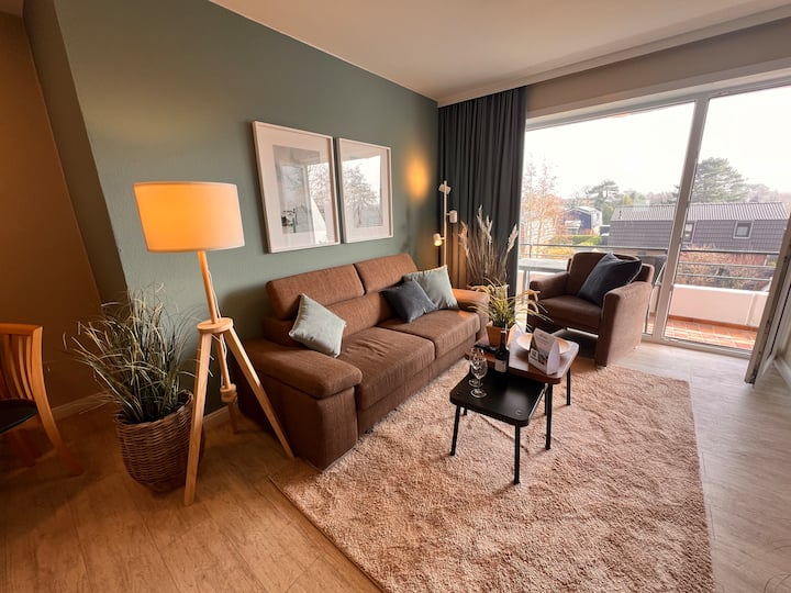 Ferienwohnung Nige Wark 38 Mit Süd Balkon - Duhnen