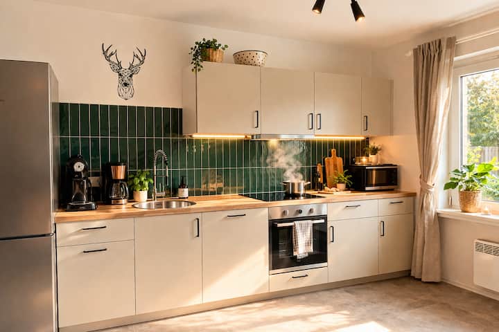 Ferienhaus Mit Sauna & Whirlpool Im Grünen, E-flat - Eberswalde