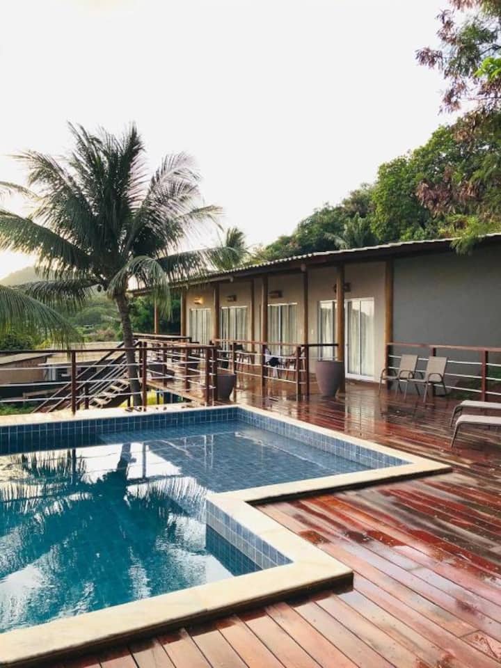 Piscina, Café, Centro De Noronha I Lofts Madame - Ilha de Fernando de Noronha