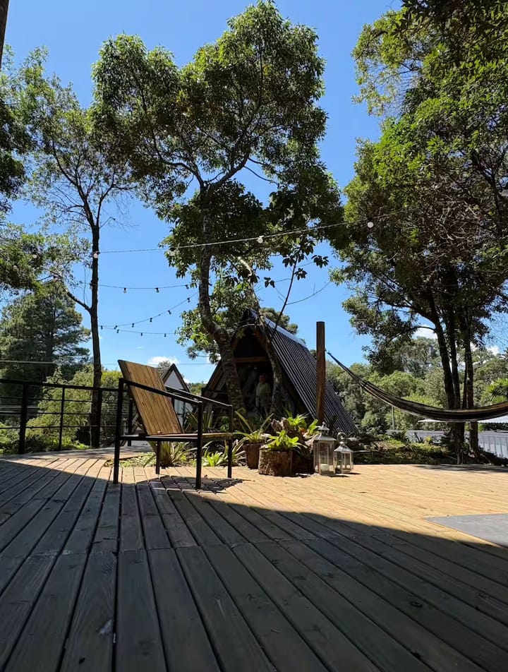 Cabana Da Rapunzel Vista Para A Catedral De Pedra - Canela