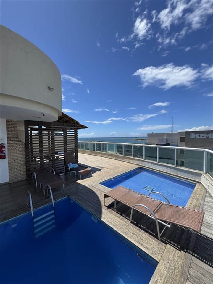 Apartamento Vista Para O Mar - Praia De Itaparica - Brazil