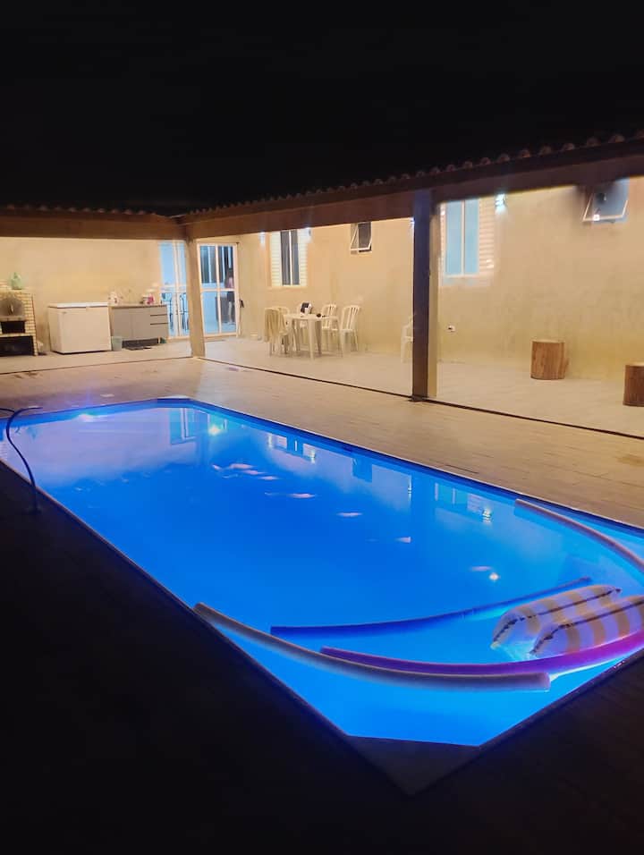 Casa De Campo Com Piscina Em Meio A Natureza. - Ibiúna