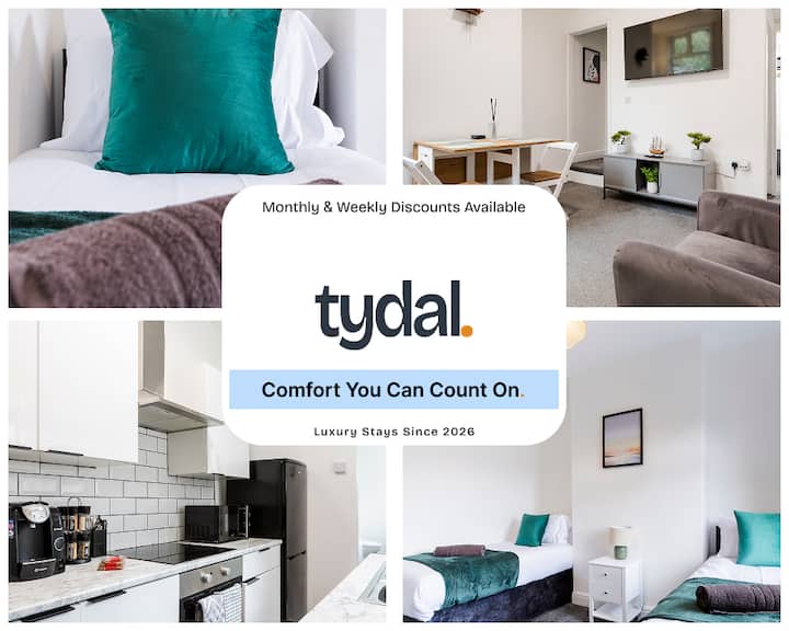 Spacious Contractor Stay | Sleeps 7 | Free Parking - Newcastle-under-Lyme