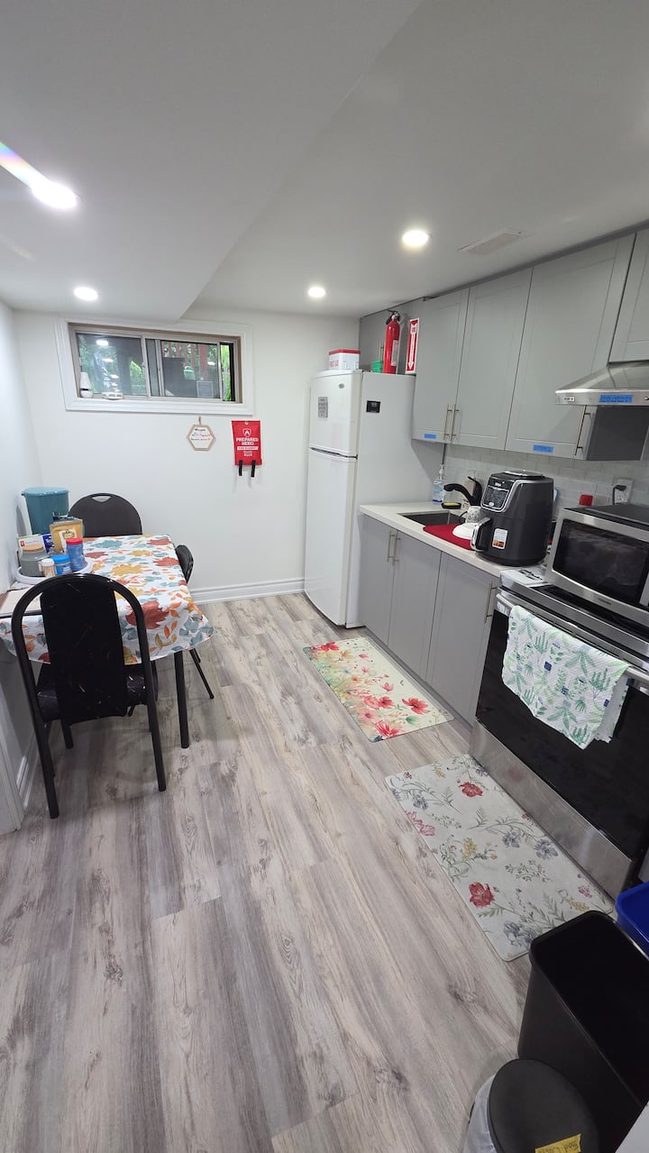 Private 2 Bed Basement Apt. Seperate Entrance. - Toronto