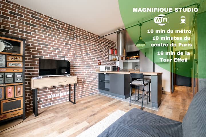 Luxueux Studio / 15 Min Du Coeur De Paris - Issy-les-Moulineaux