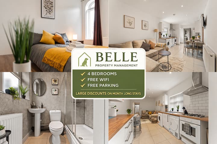 Spacious 4 Bedroom House - Stoke-on-Trent