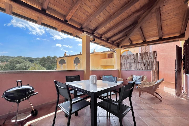 [Terrazza] Apt. Centrale - Soggiorno Semplice - Villasimius