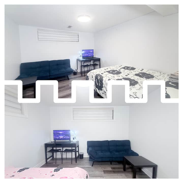 Family Trip Suite - 2 Bedrooms Basement Unit - Markham