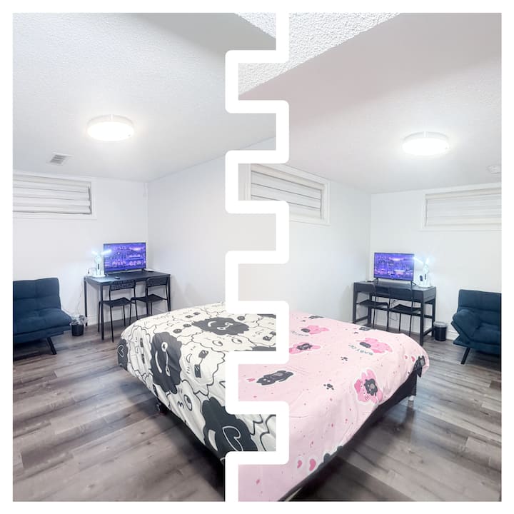 Family Basement Suite, 2 X Bedrooms Private Unit - Markham