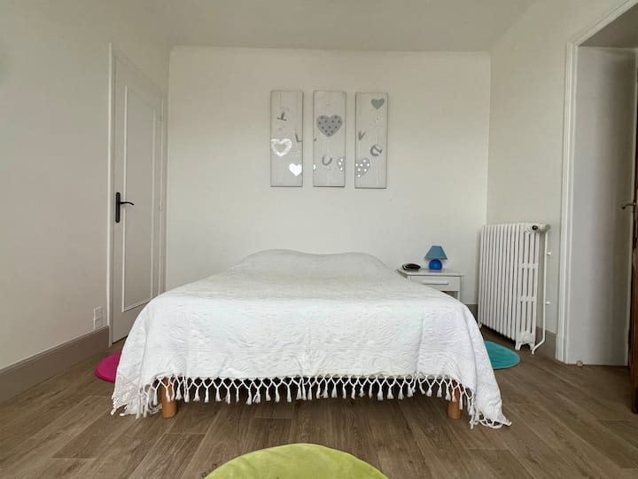 Chambre Avec Lit En 140 Cm - Salle D’eau Attenante - Mazamet