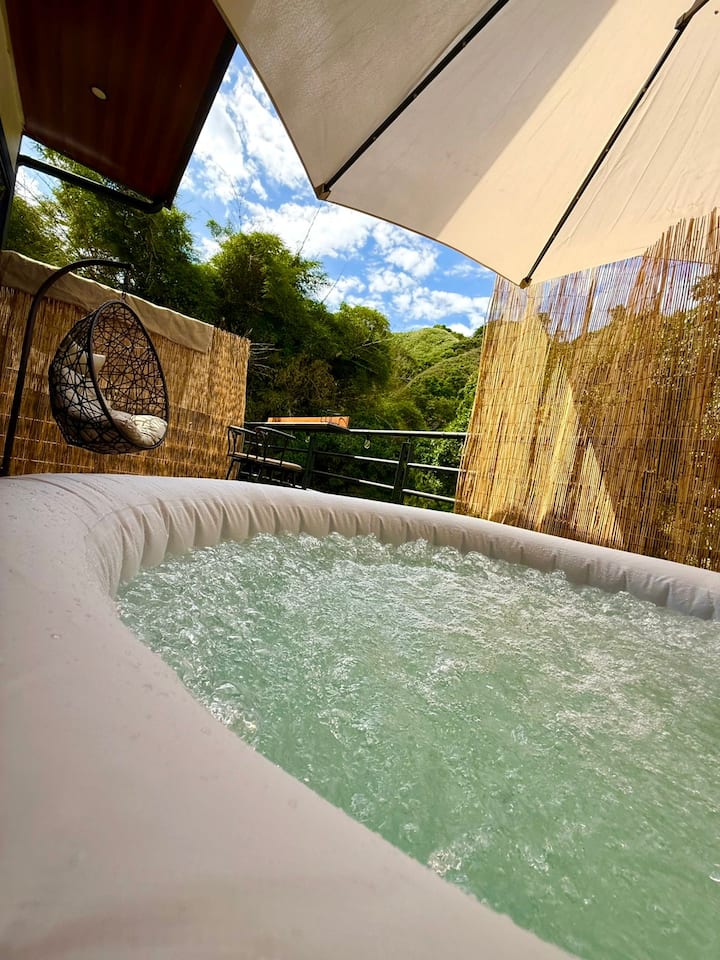 •Glamping De Lujo En Buga, Jacuzzi+río+naturaleza - Valle del Cauca