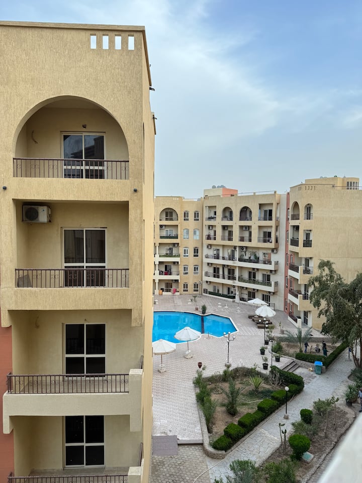 New & Cosy 1br Pool View Cntrl Hurghada - Hurghada