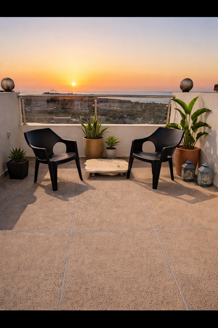 Modern Coastal Work & Surf Retreat |  Office Setup - Taghazout