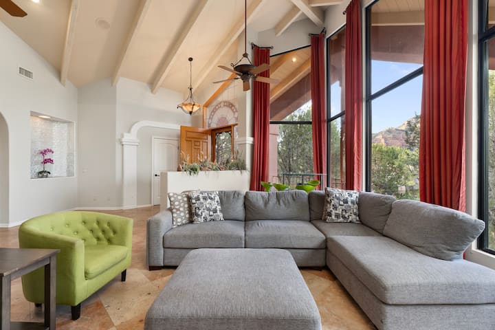 West Sedona Oasis | Spa | Pool Table | Sleeps 16 - Sedona, AZ