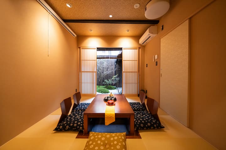 New！おもてなし「も・静の居」｜祇園・清水寺・鴨川至近｜贅沢な空間独占・床暖房と園庭付き一棟貸し - Kyoto