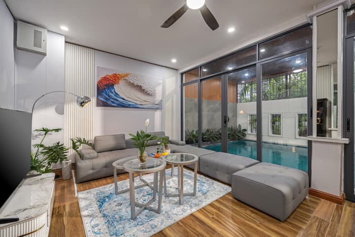 Luxury 6br Villa W/ Pool Sauna, Bbq Central Stay - Đà Nẵng