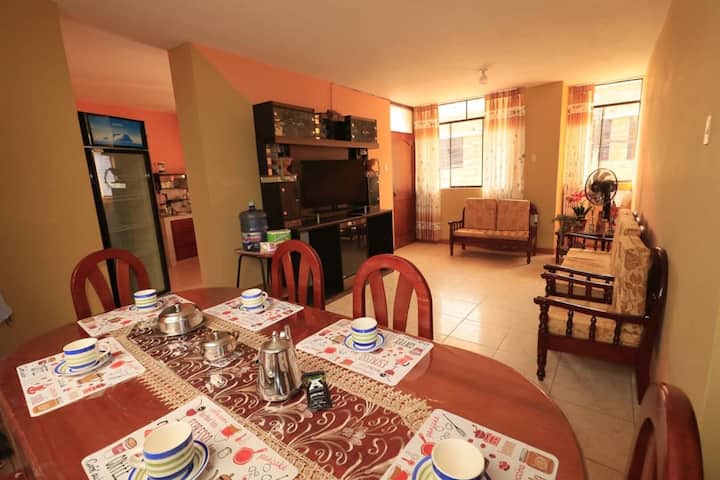 Departamento Amplio Y Equipado En Rioja - Rioja