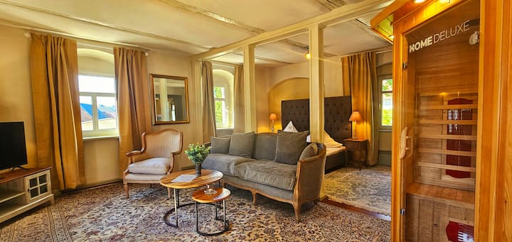 Apartment "Müller-thurgau", Infrarot-sauna, Whirlp - Meißen