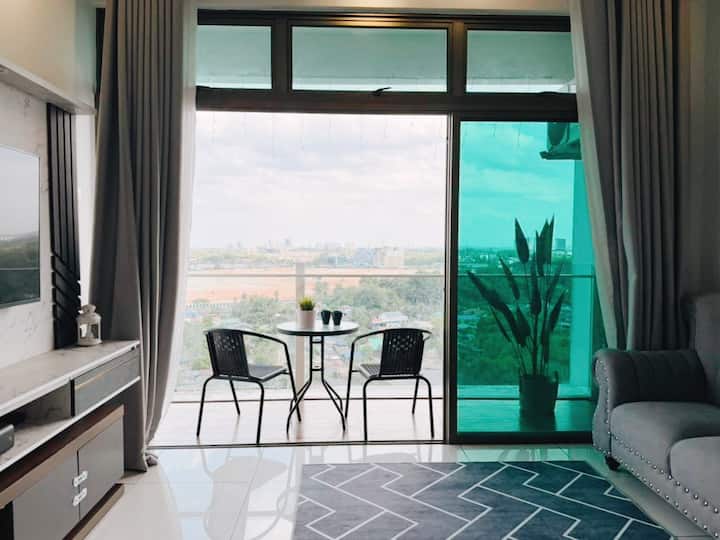 【Parc Regency】2br Masai | High Floor | City View - Johor Bahru